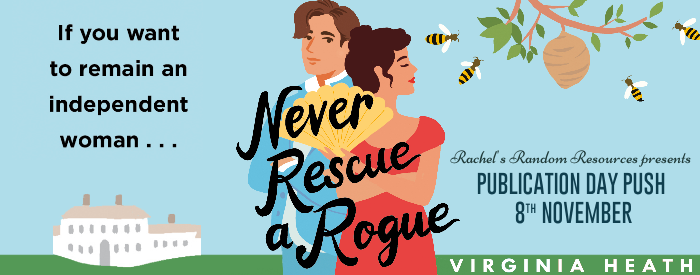 Never Rescue a Rogue by Virginia Heath ~ Blog Tour – Flippin' Pages ...